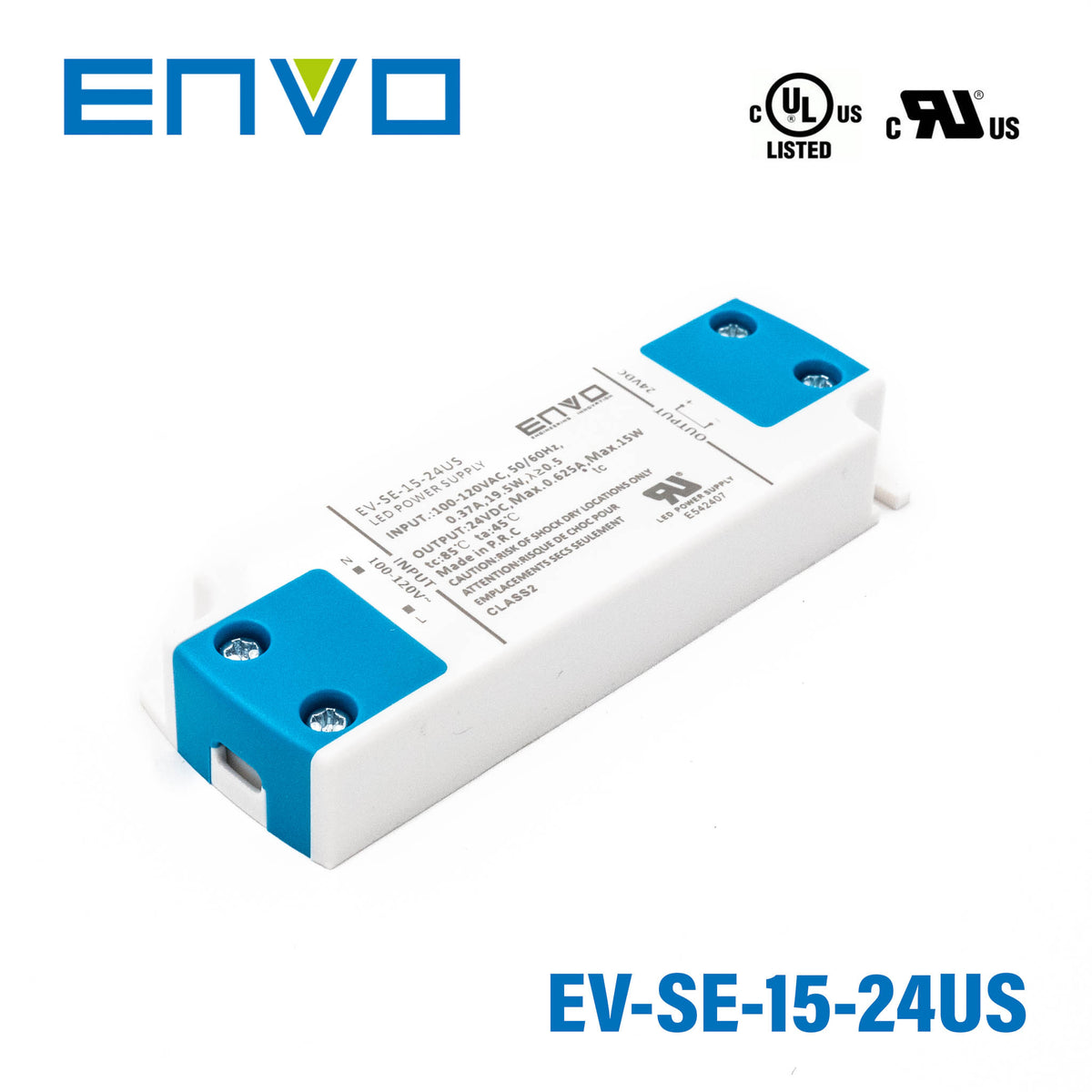 ENVO EV-SE-15-24US LED Driver 15W 24V